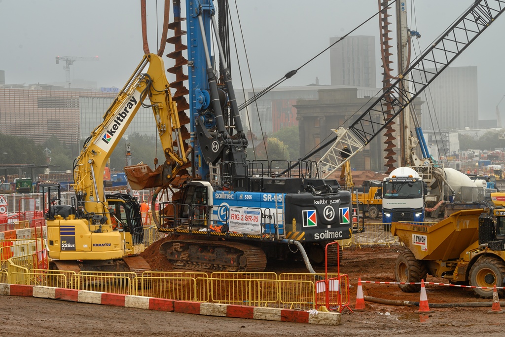 Piling Work Commences at Curzon Street Station - Financial News